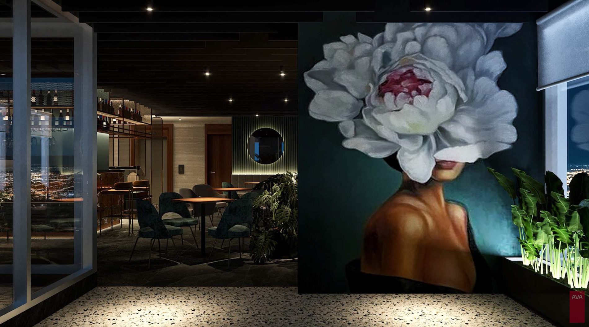 Top View Bar - Vanda Hotel - AVA