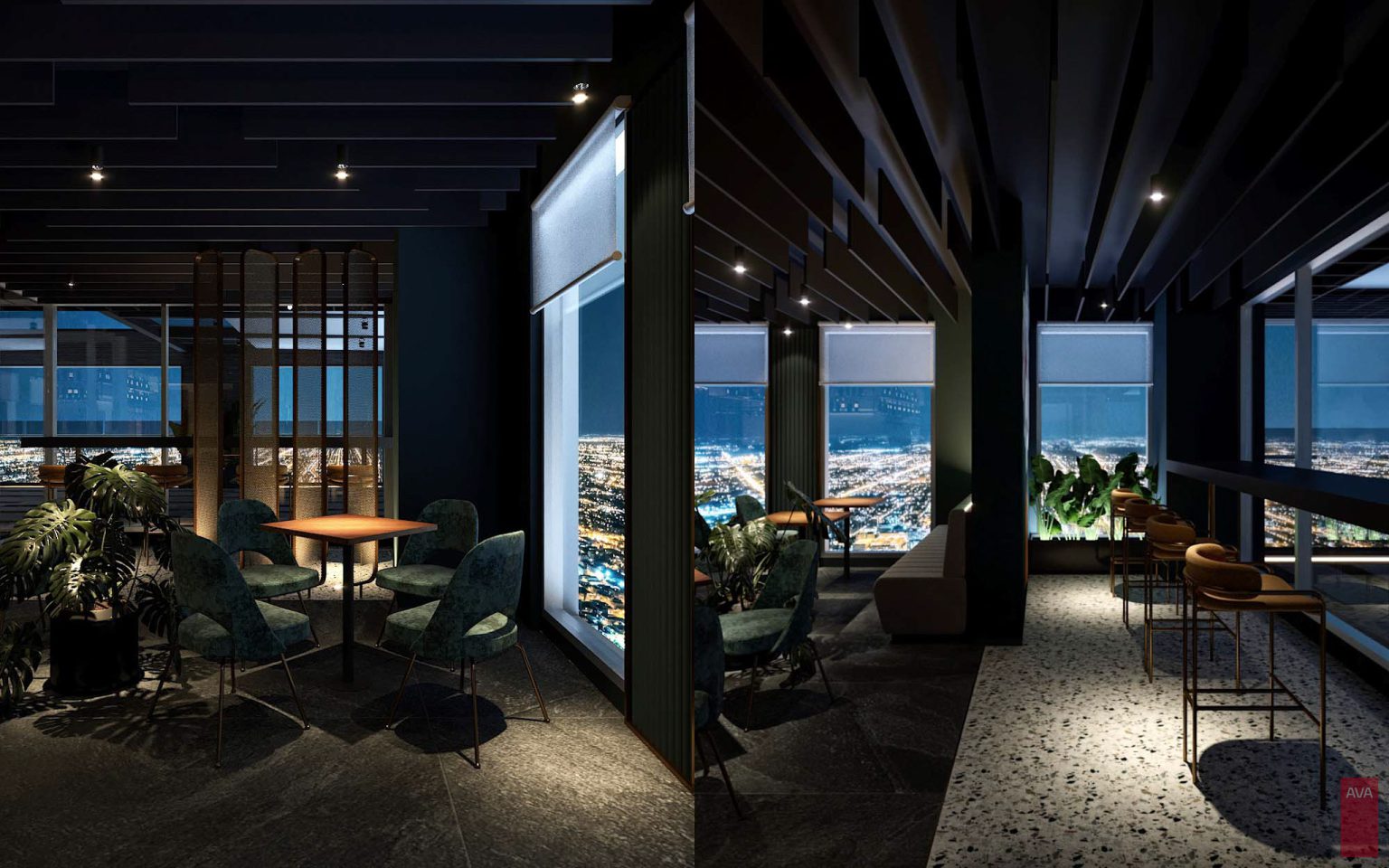 Top View Bar - Vanda Hotel - AVA